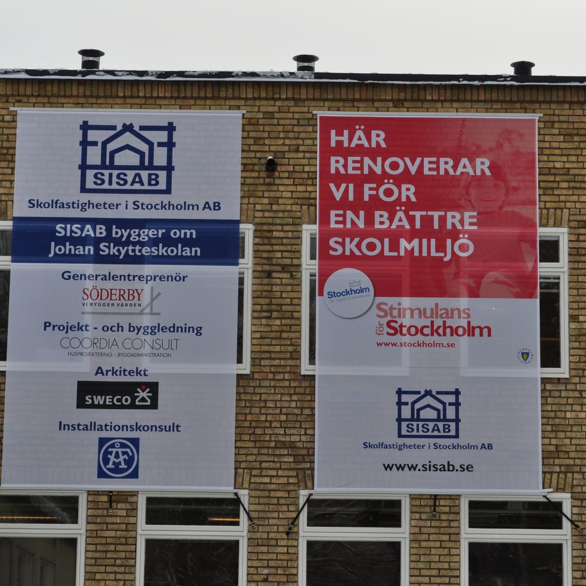 Banderoller | Banderoll | Fasadbanderoll | Banderoller med tryck