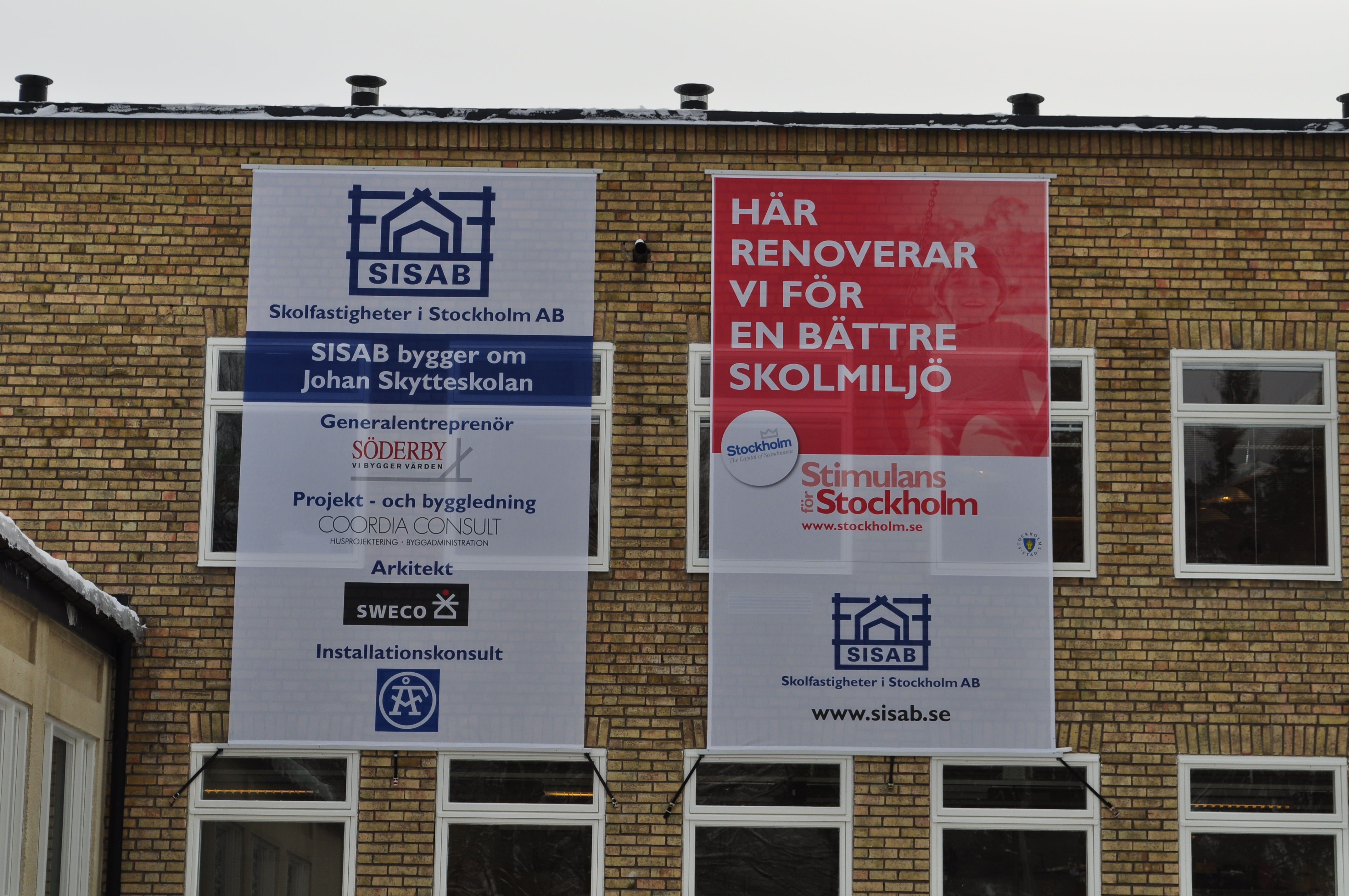 Banderoller | Banderoll | Fasadbanderoll | Banderoller med tryck