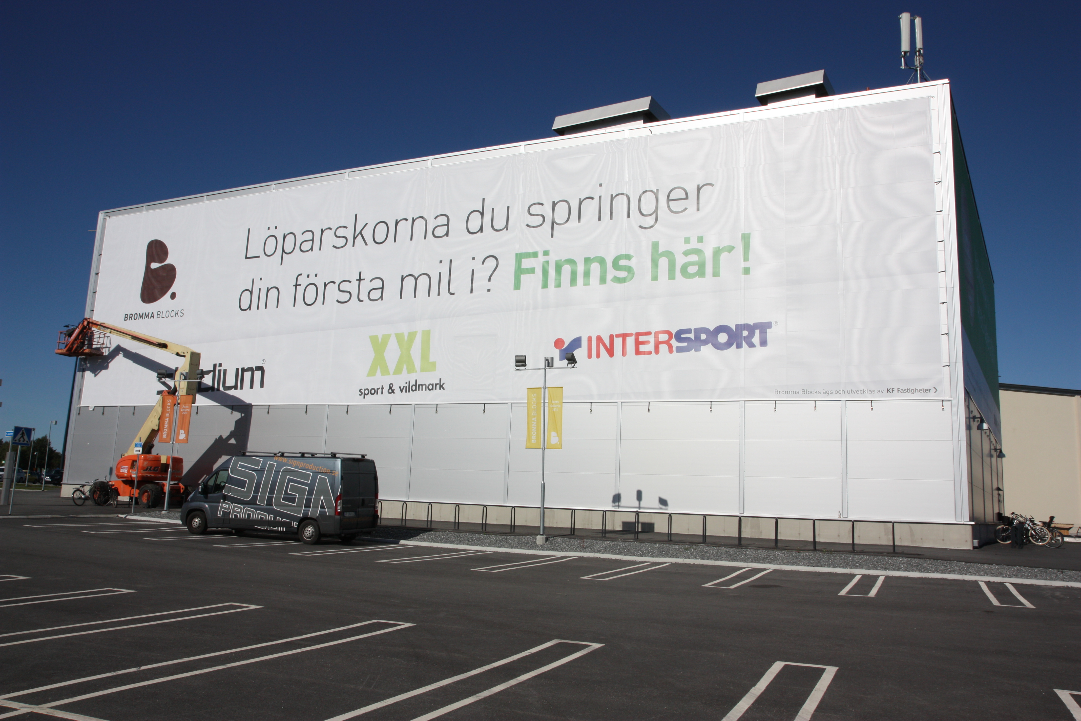 Banderoller | Banderoll | Fasadbanderoll | Banderoller med tryck